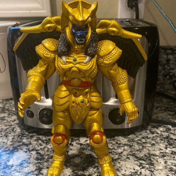 Power Ranger | Toys | Vintage 1993 Bandai Power Rangers Goldar 8 Action ...